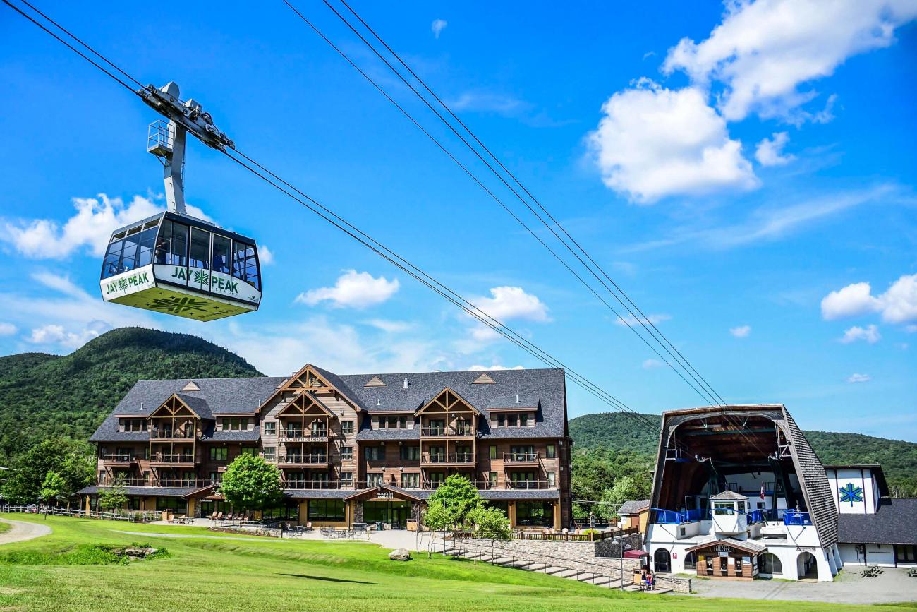 Tram ride | Jay Peak Resort